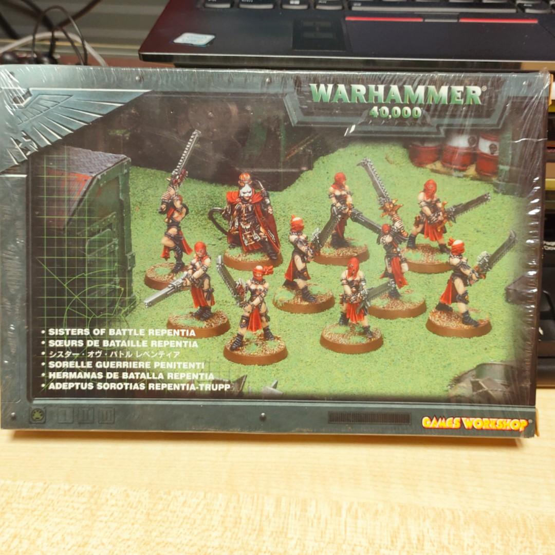 Warhammer 40K Sisters of Battle Repentia Metal NEW, Hobbies & Toys ...
