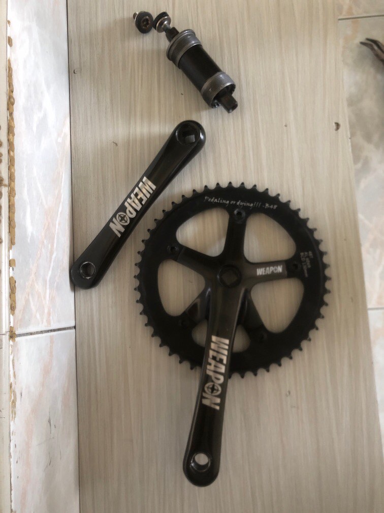 Weapon Crankset, Sports Equipment, Bicycles & Parts, Parts ...