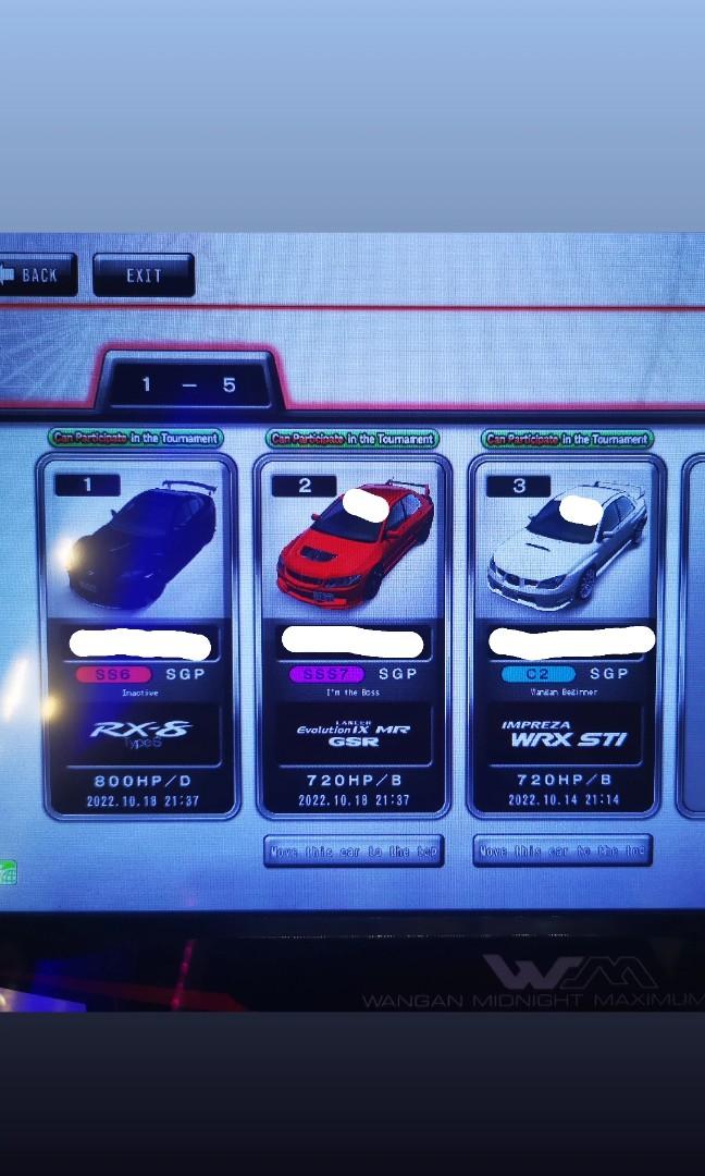 wmmt6rr wangan maxtune banapassport, Video Gaming, Gaming Accessories ...