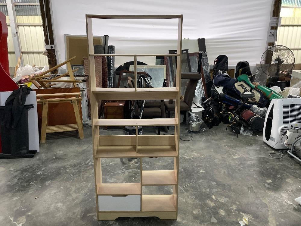 Wooden Multi Rack Book Shelves / Rak Buku Berbilang Rak Kayu, Furniture ...