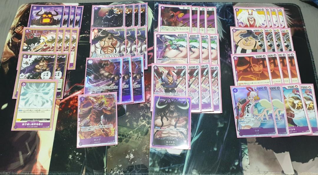 Wts one piece tcg purple kaido deck, Hobbies & Toys, Toys & Games on ...