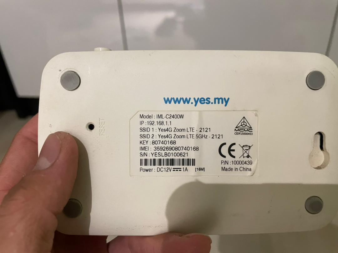 YES modem, Computers & Tech, Parts & Accessories, Networking on Carousell