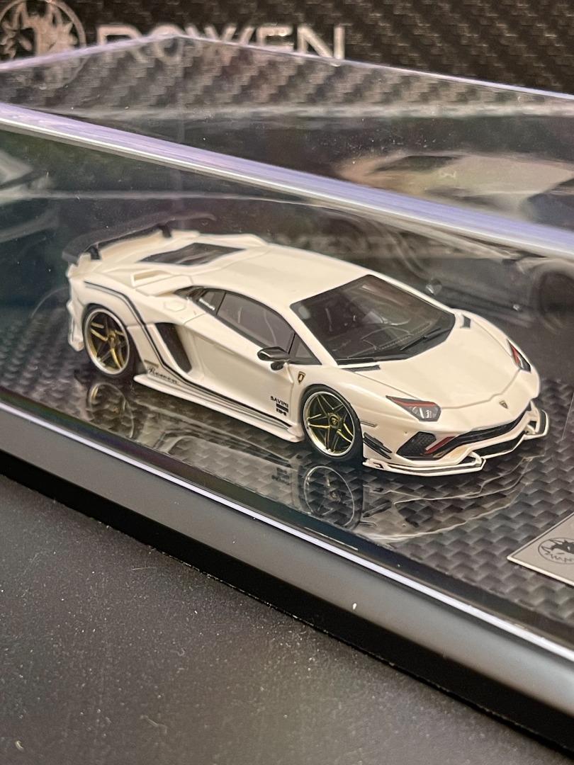 YM Model Advance Edition Rowen Aventador S LP740-4 pearl white 1/64 1: ...