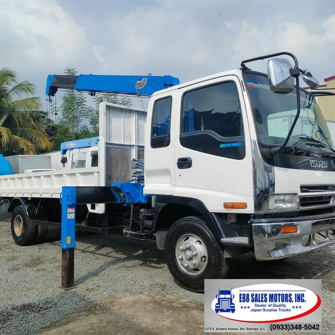2021 ISUZU Forward Boomtruck with 2.9tons boomcrane 3sections with ...
