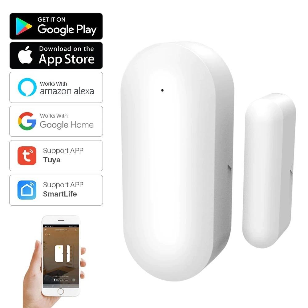 [2122] Smart WiFi Door Sensor Smart Door Open/Closed Detectors Wifi ...