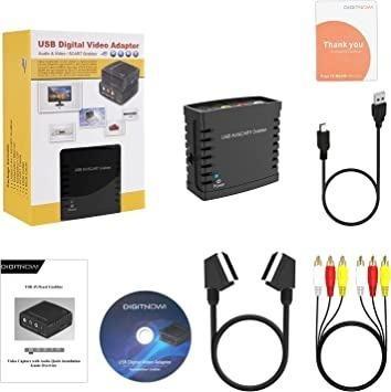 [2140] Video Grabber Capture Card Transfer TV / Hi8 / VHS to DVD, VHS ...