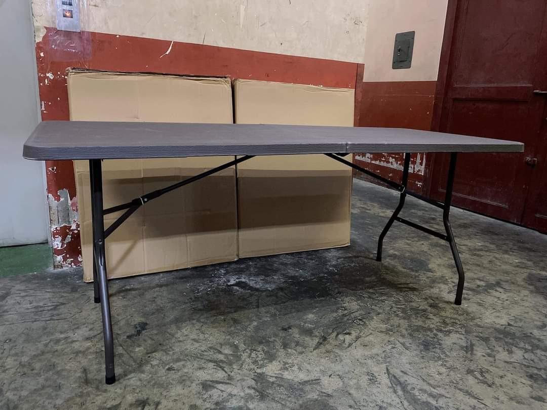 6ft Long Folding Table Heavy Duty Folding Table, Furniture & Home ...