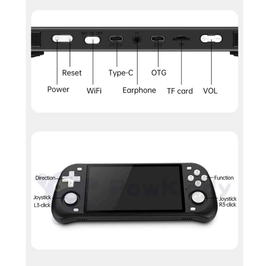 * NEW *POWKIDDY RGB MAX 2, Video Gaming, Video Game Consoles, Nintendo ...