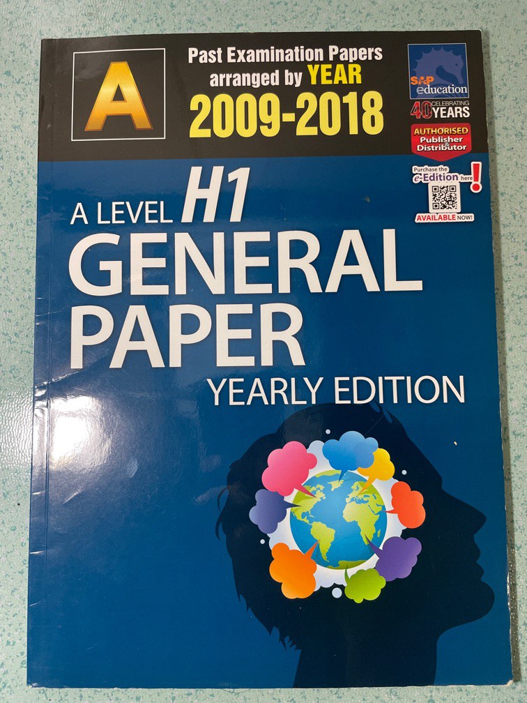 [A level/JC] H1 GP 10 Year Series 2009 - 2018, Hobbies & Toys, Books ...