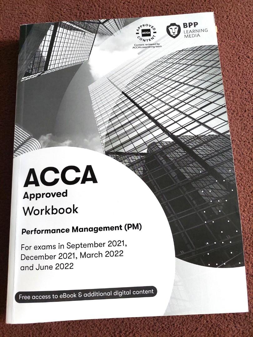 ACCA F5 Performance Management BPP Workbook, Hobbies & Toys, Books ... ACCA F5 Performance Management BPP Workbook, Hobbies & Toys, Books ...