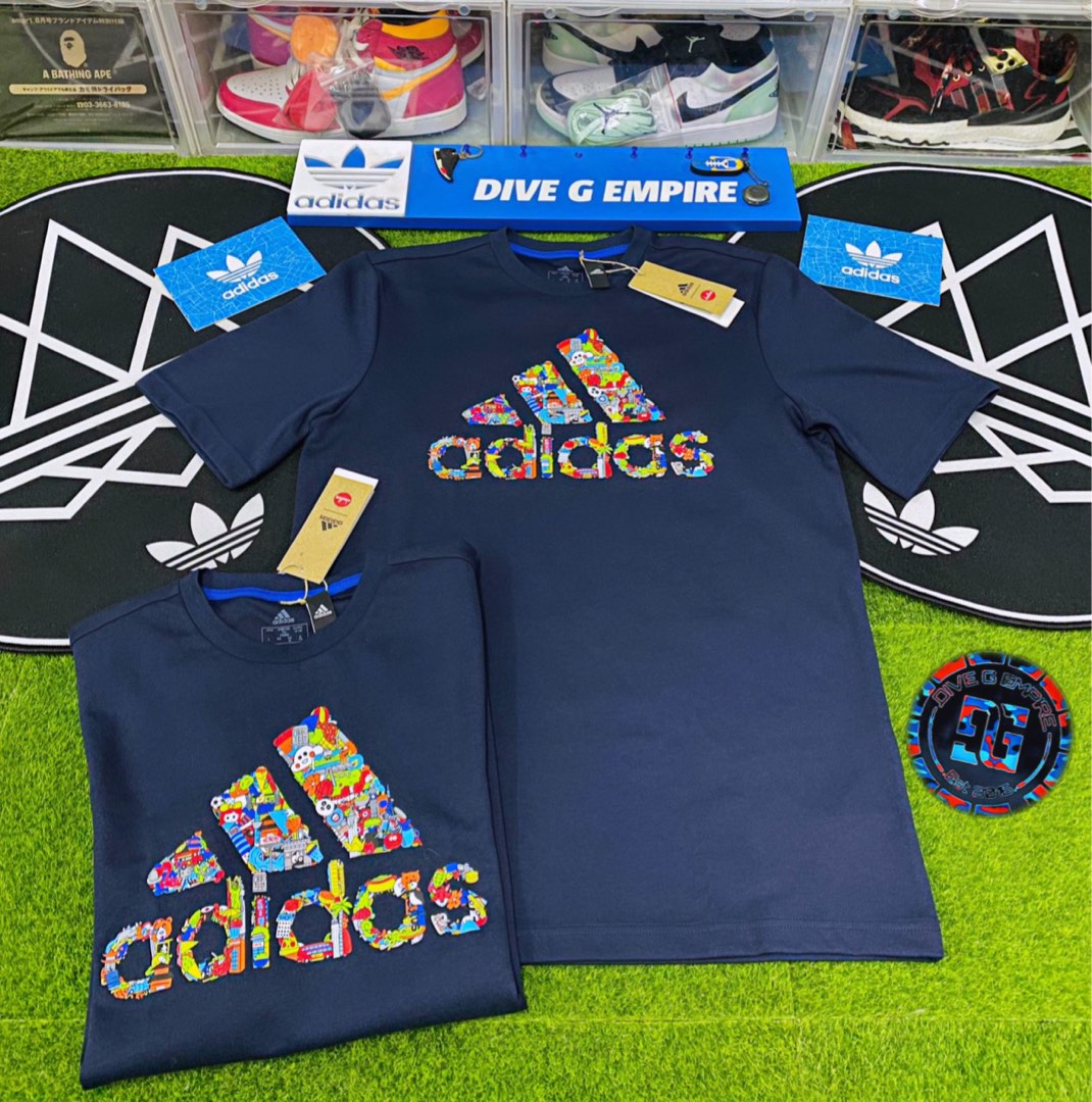 ADIDAS 3 BAR NEW YORK ARTIST CLEOFUS, Men's Fashion, Tops & Sets ...