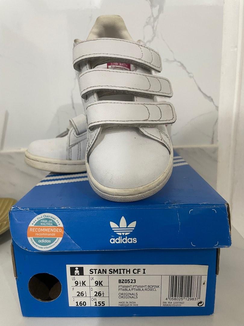 Adidas Stan Smith for Kids Girls, Babies & Kids, Babies & Kids Fashion ...