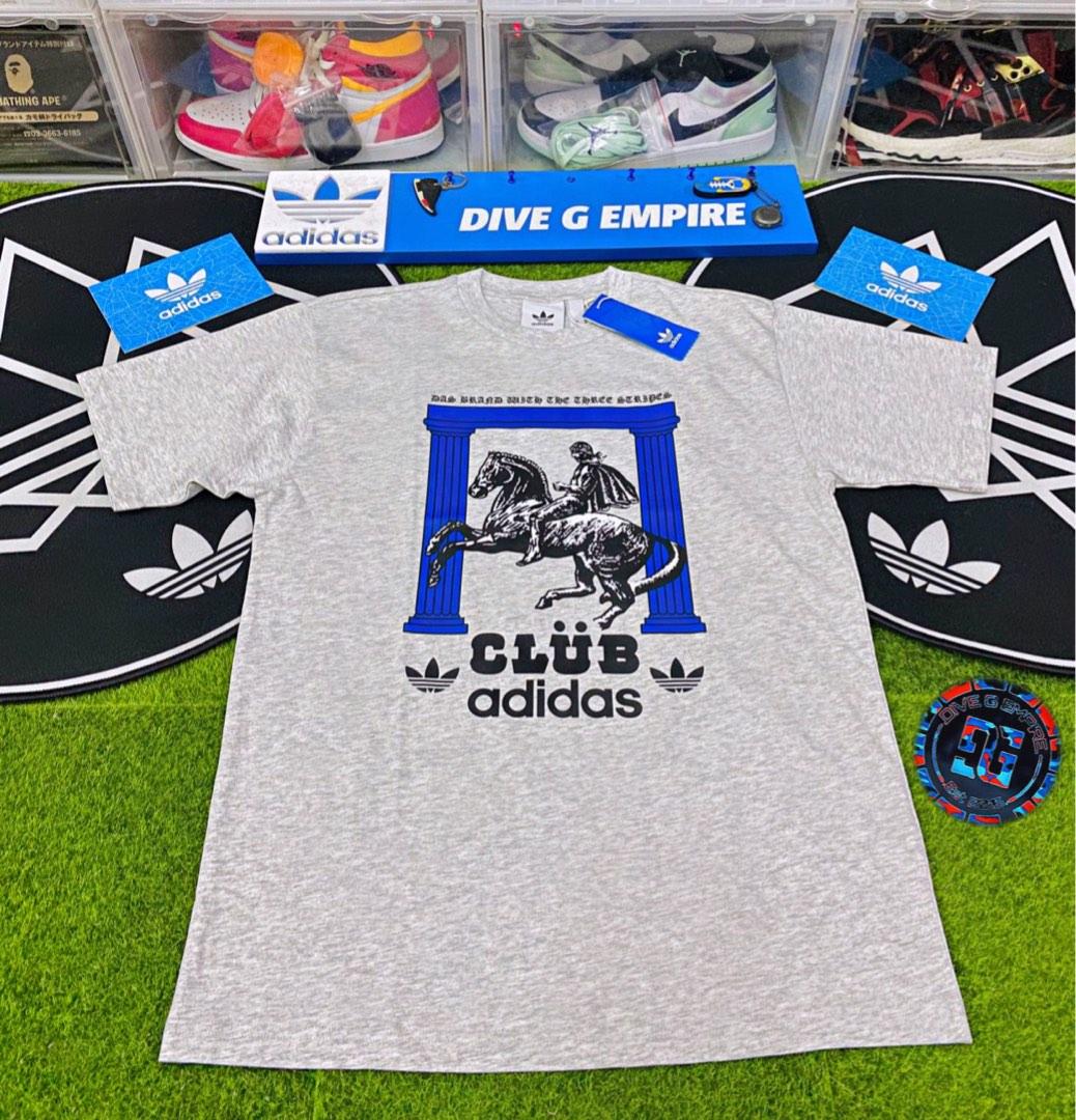 ADIDAS TREFOIL CLUB PILLARS TEE, Men's Fashion, Tops & Sets, Tshirts ...