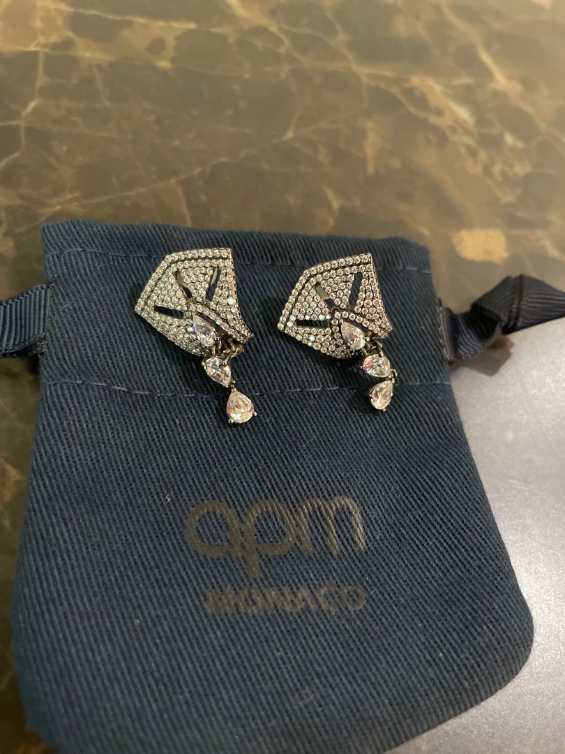 APM Earrings, Luxury, Accessories on Carousell