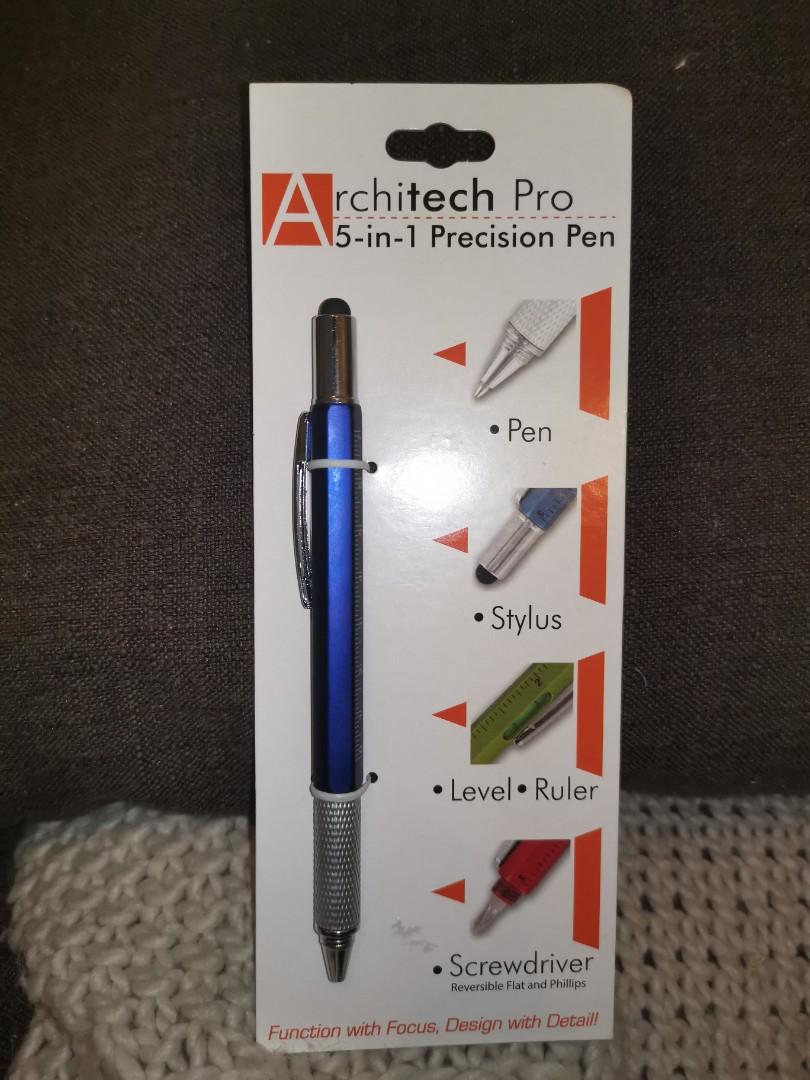 Architech Pro 5-in-1 Precision Pen, Hobbies & Toys, Stationary & Craft ...