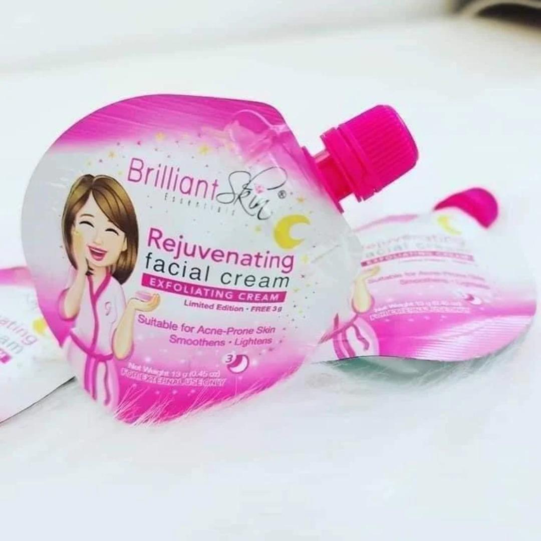 Authentic Brilliant Skin Rejuvenating Facial Cream (13 g Sachet ...