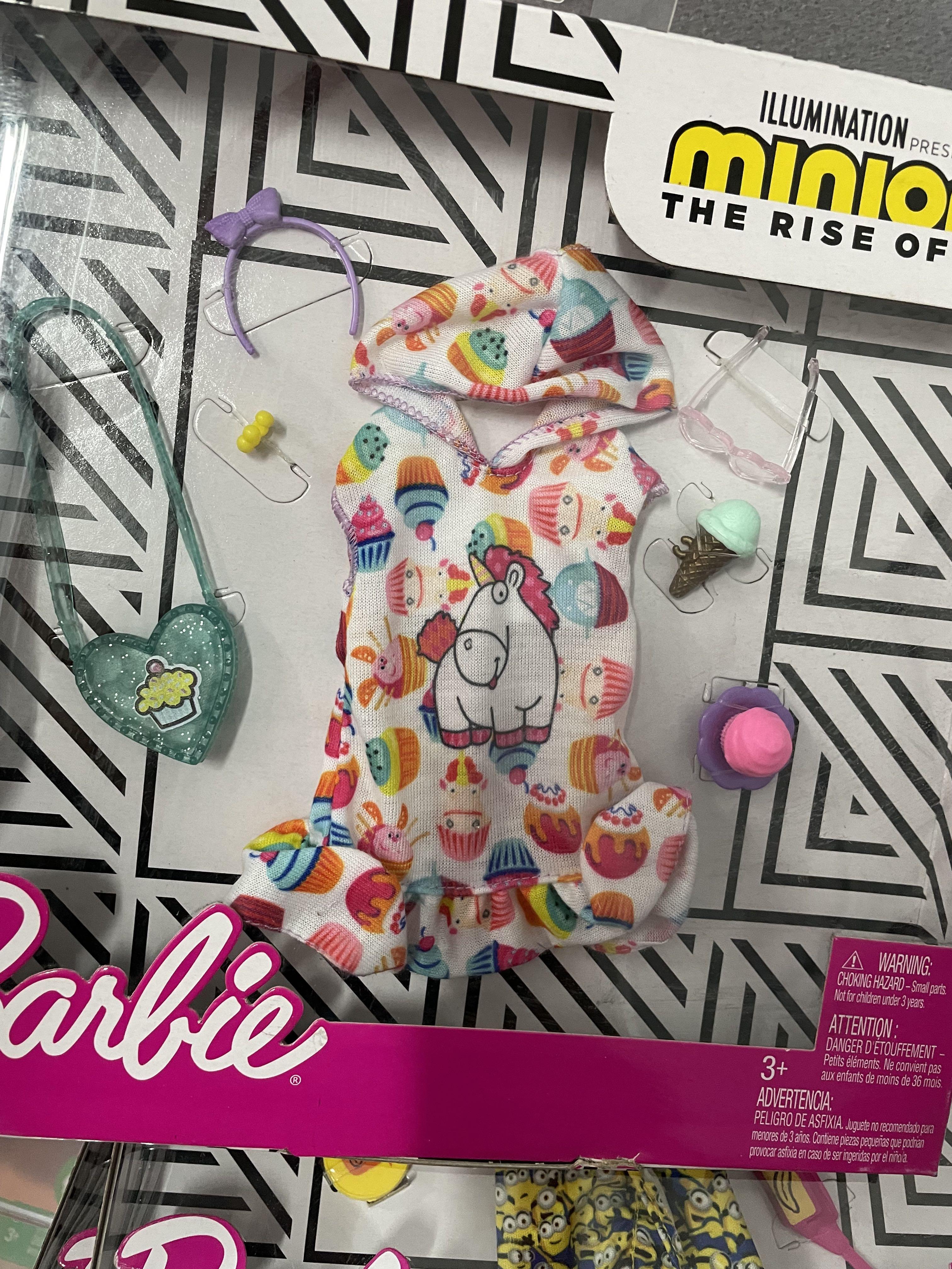 Barbie Minions Fashion Pack Set, Hobbies & Toys, Toys & Games on Carousell
