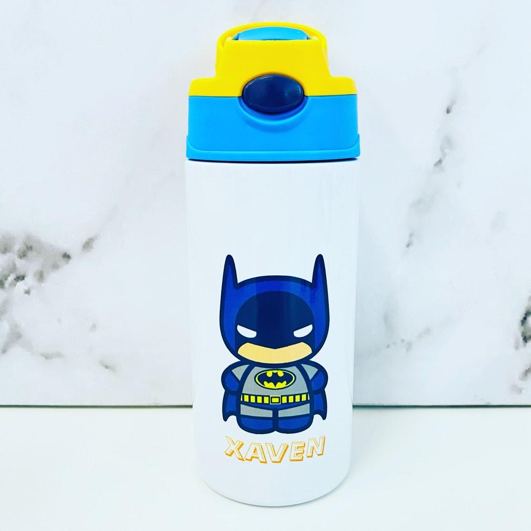 Batman kids sip straw water bottle, Furniture & Home Living ...