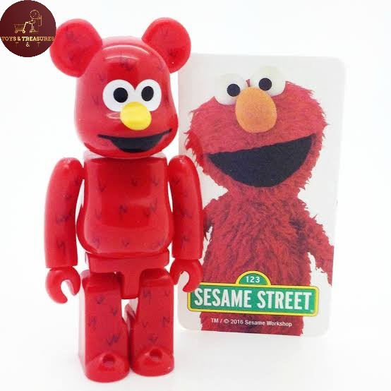 Bearbrick Elmo 100%, Hobbies & Toys, Toys & Games on Carousell