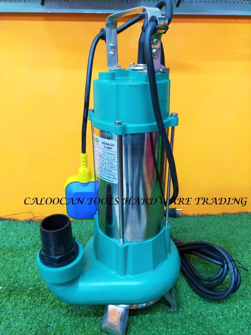 BENELLI Italy Heavy Duty 1.5HP 1100W Sewage Submersible Water Pump ...