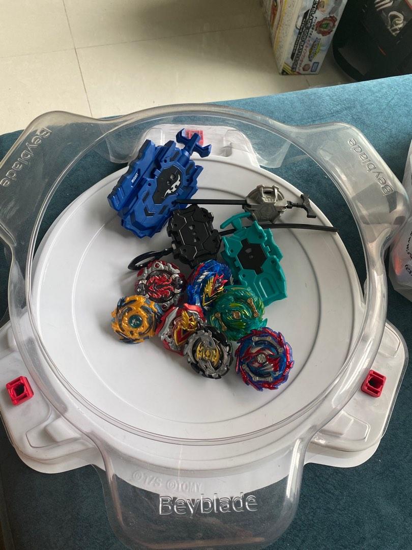 Beyblade set with launchers and stadium, Hobbies & Toys, Toys & Games ...