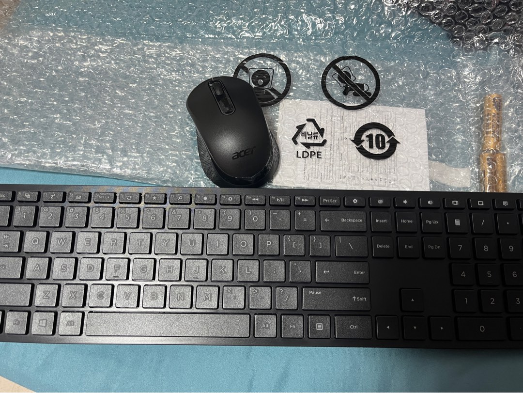 Brand New Acer Wireless keyboard and mouse set, Computers & Tech, Parts & Accessories, Computer ...