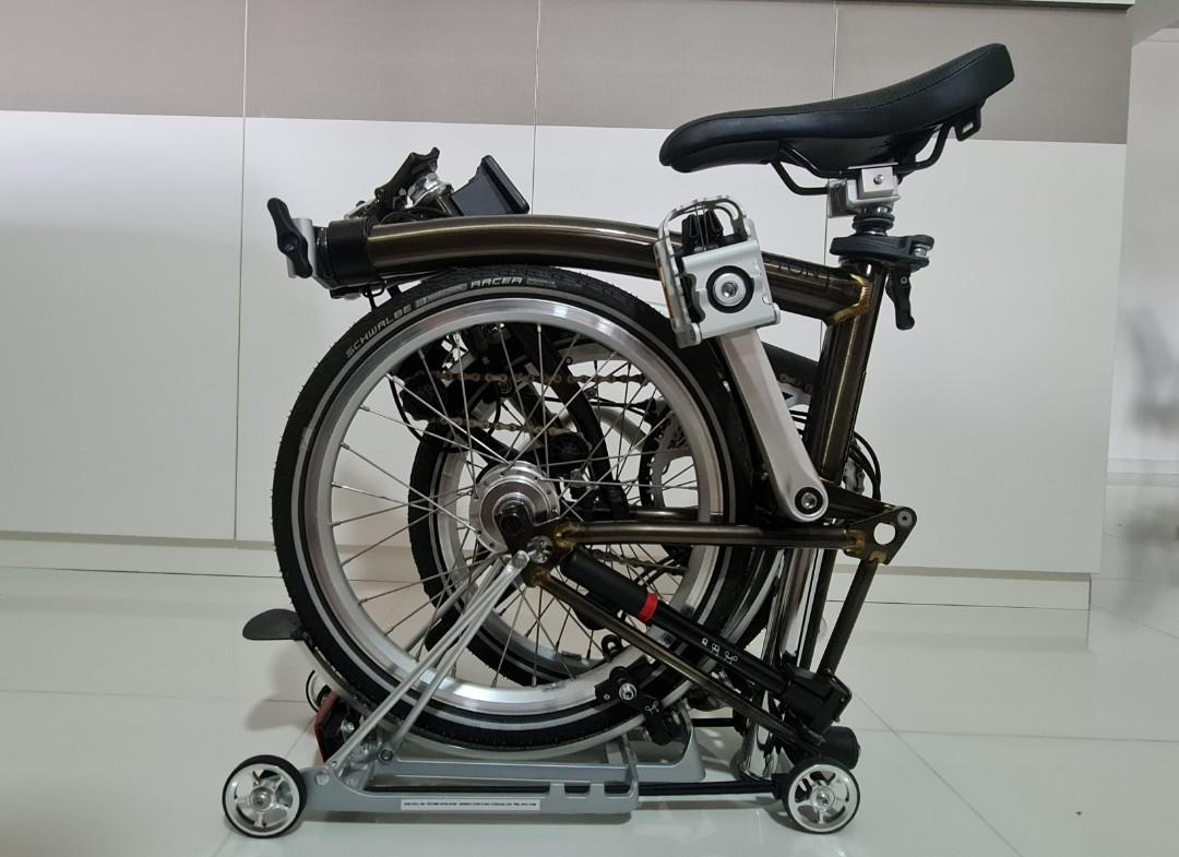 Brompton raw lacquer M6R, Sports Equipment, Bicycles & Parts, Bicycles ...