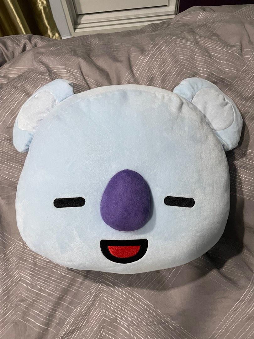 BT21 Koya smiling face cushion 42cm, Hobbies & Toys, Memorabilia ...