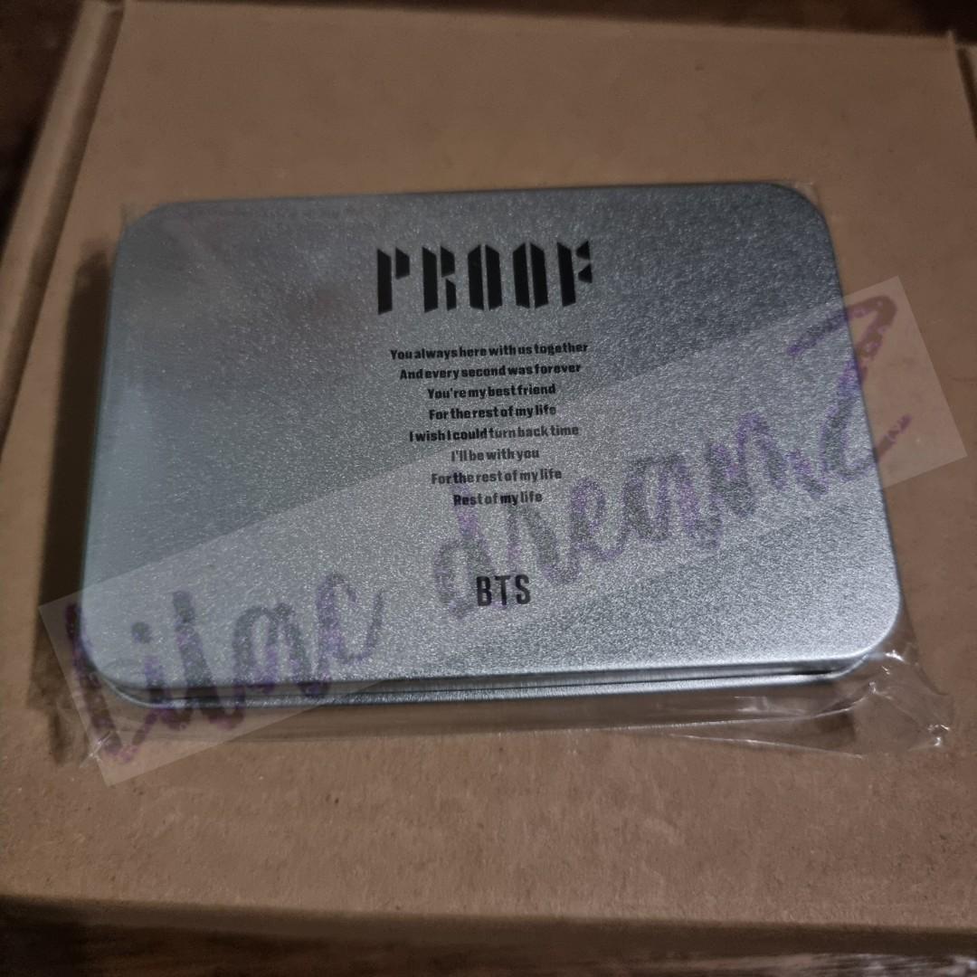 BTS Proof Album Postage Stamp Sticker Set, Hobbies & Toys, Memorabilia ...