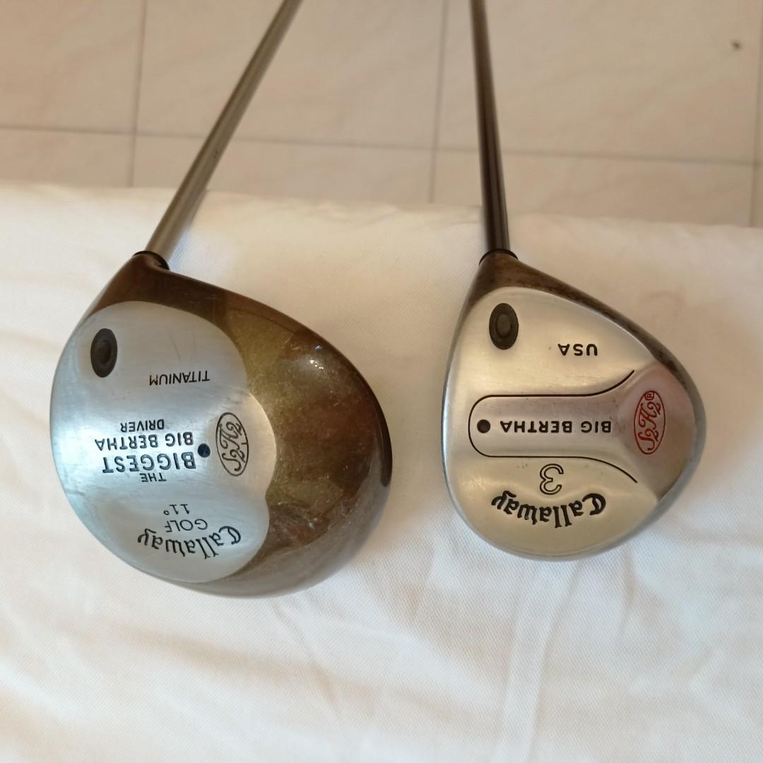 Callaway Titanium Biggest Big Bertha Driver Made in USA, Sports ...