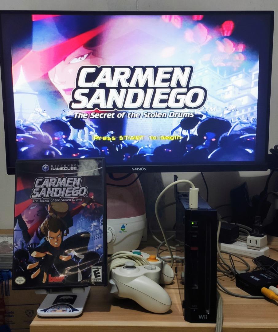 Carmen Sandiego The Secret of the Stolen Drums - [GameCube Game] [NTSC ...