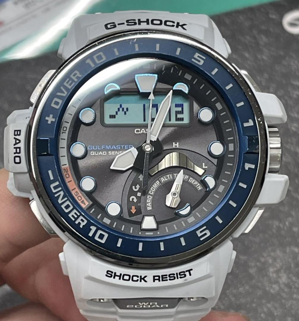 Casio G-shock Gulfmaster GWM-Q1000 Quad Sensor, Men's Fashion, Watches ...