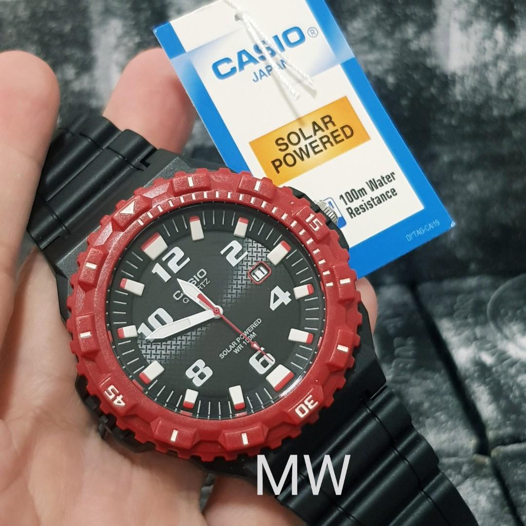 Casio solar power men's watch brand new genuine, Men's Fashion, Watches ...