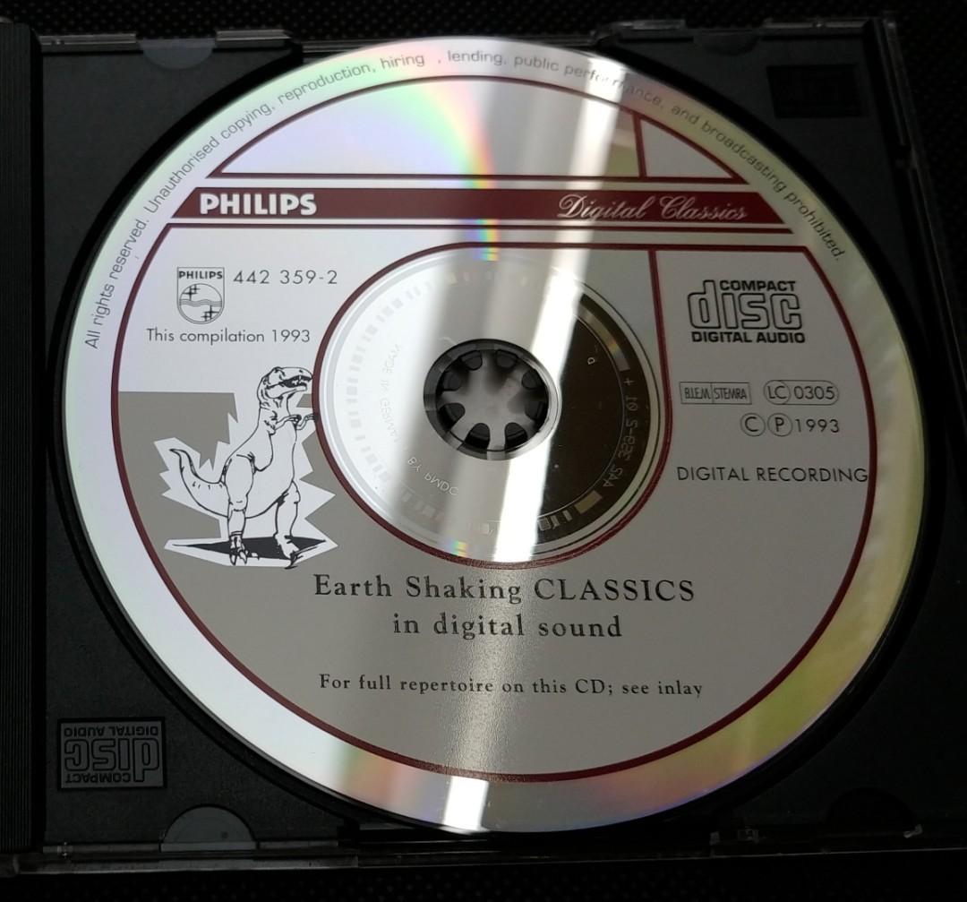 Philips Classics 爆棚古典音樂CD Dinosaurs Ea1rth Shaking Classics in Digital ...