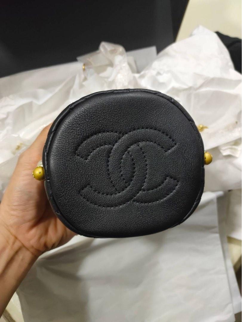 Chanel Bucket Bag mini draw string, Luxury, Bags & Wallets on Carousell