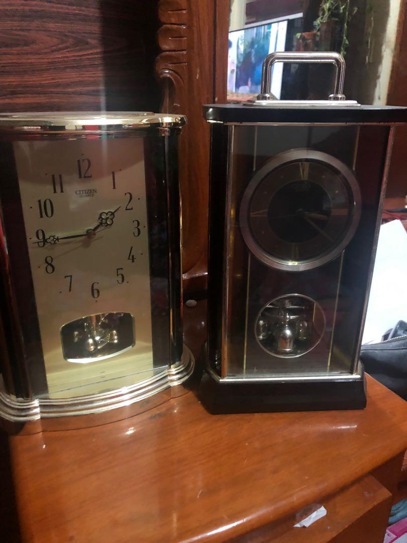 Citizen Quartz table clock, Furniture & Home Living, Home Decor, Clocks ...
