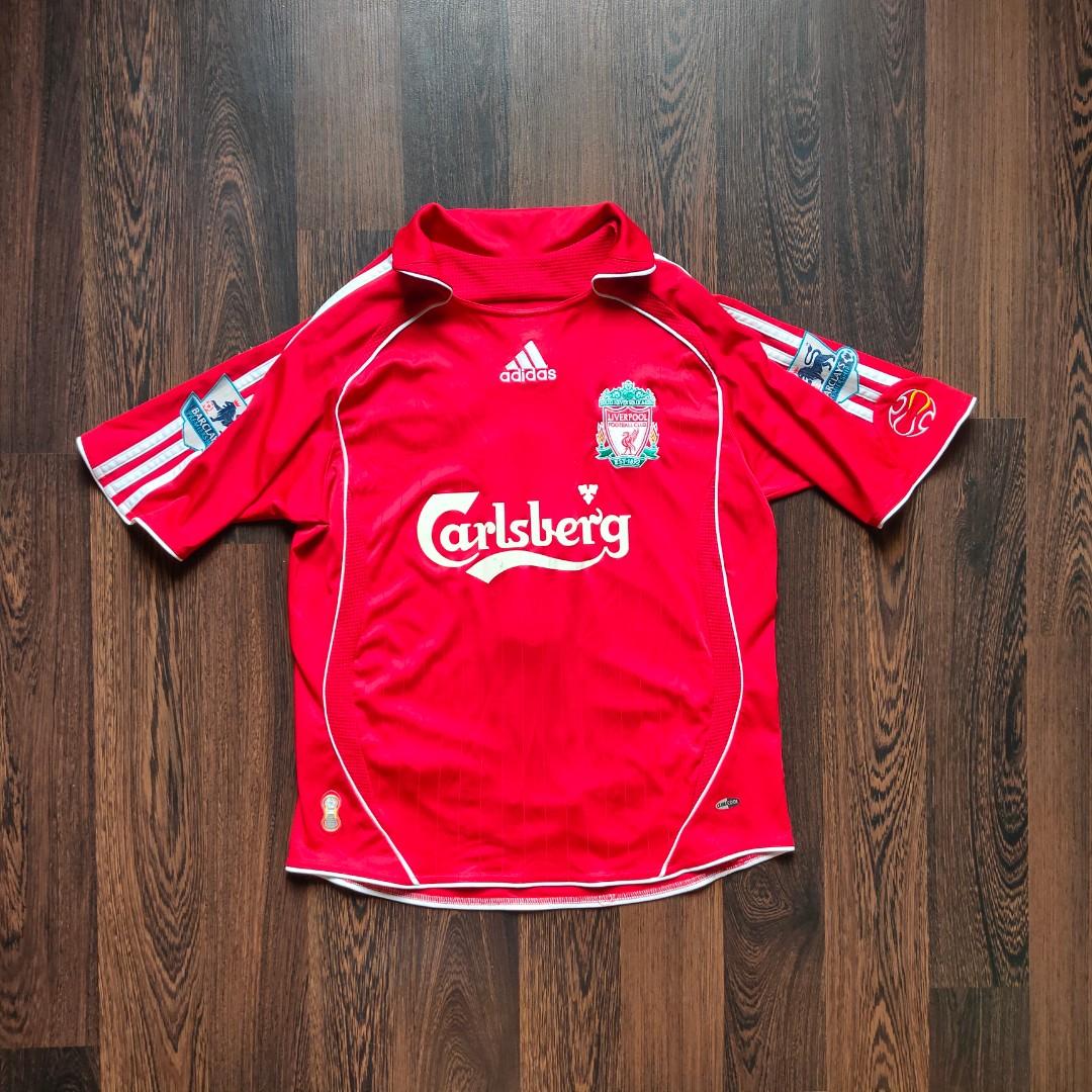 CLASSIC ADIDAS LIVERPOOL F.C 2006-08 HOME KIT | #8 Steven Gerrard ...