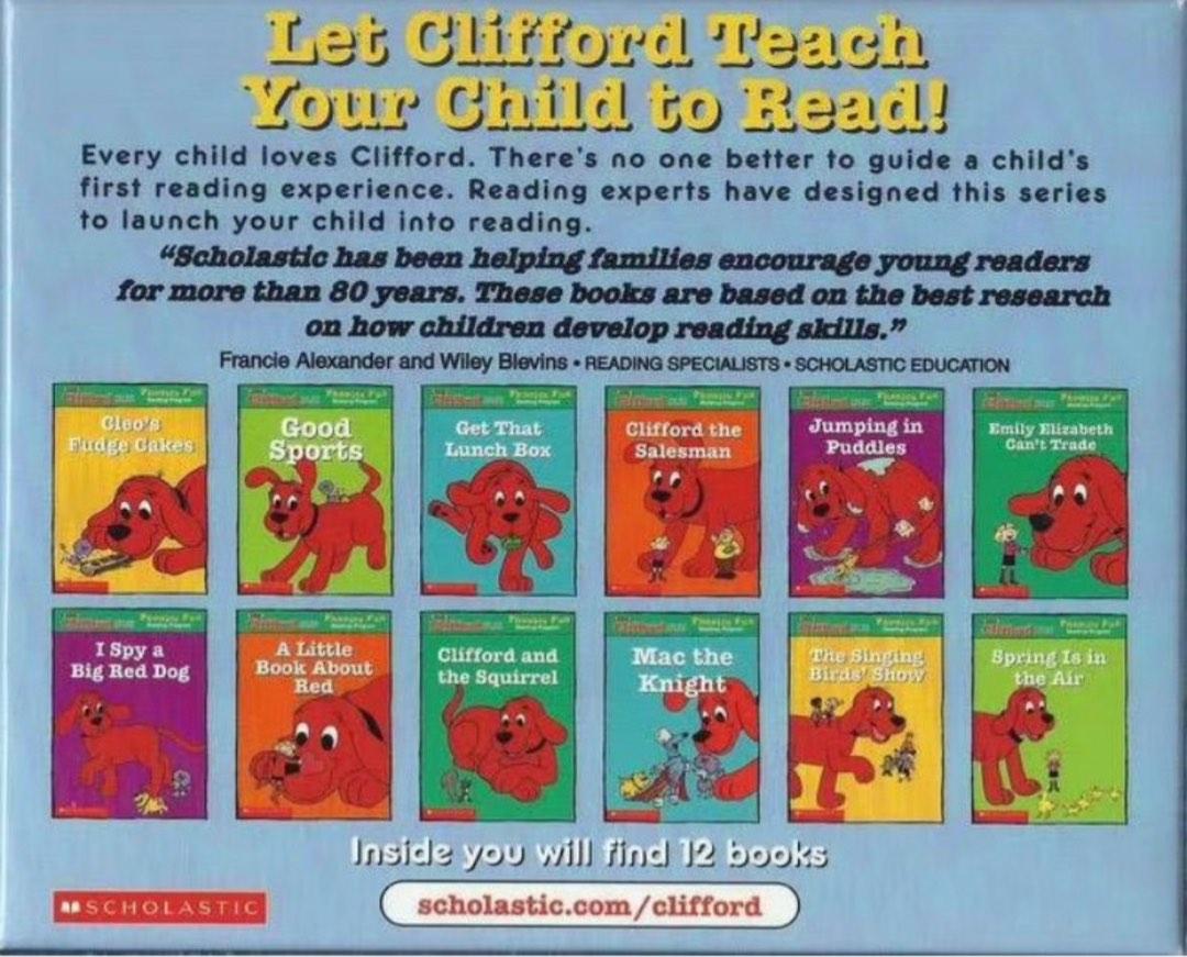 Clifford phonics fun pack 6, Hobbies & Toys, Books & Magazines ...