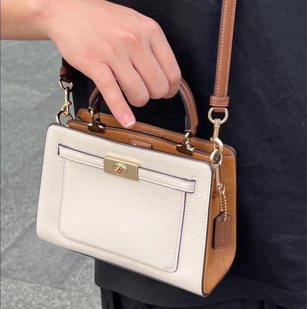 Coach Lane Carryall Top Handle Satchel in Colorblock signature canvas ...