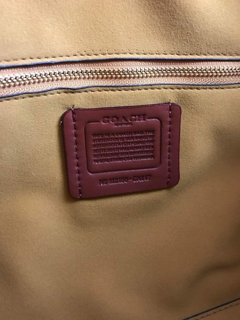 COACH RUBY 25 SIGNATURE LOGO JACQUARD SATCHEL BAG — P 3500 , Women's ...