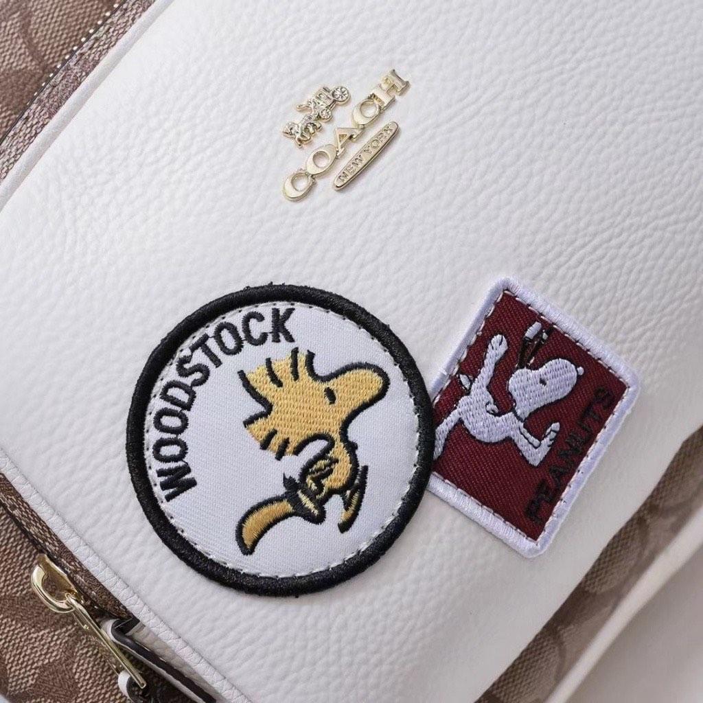 Coach x Peanuts Snoopy Backpack, Women's Fashion, Bags & Wallets ...