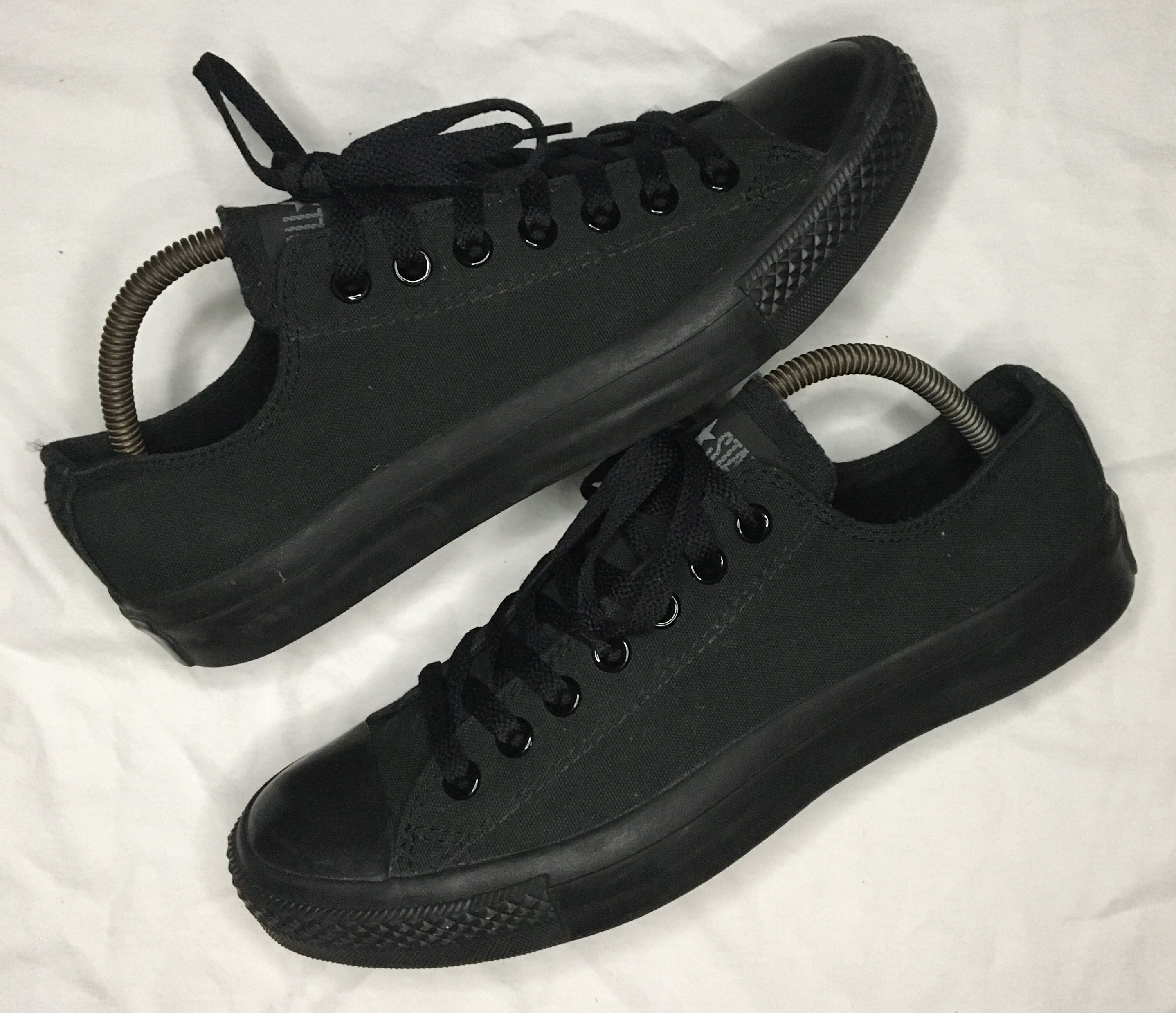 CONVERSE ALL STAR CHUCK TAYLOR TRIPLE BLACK, Men's Fashion, Footwear ...