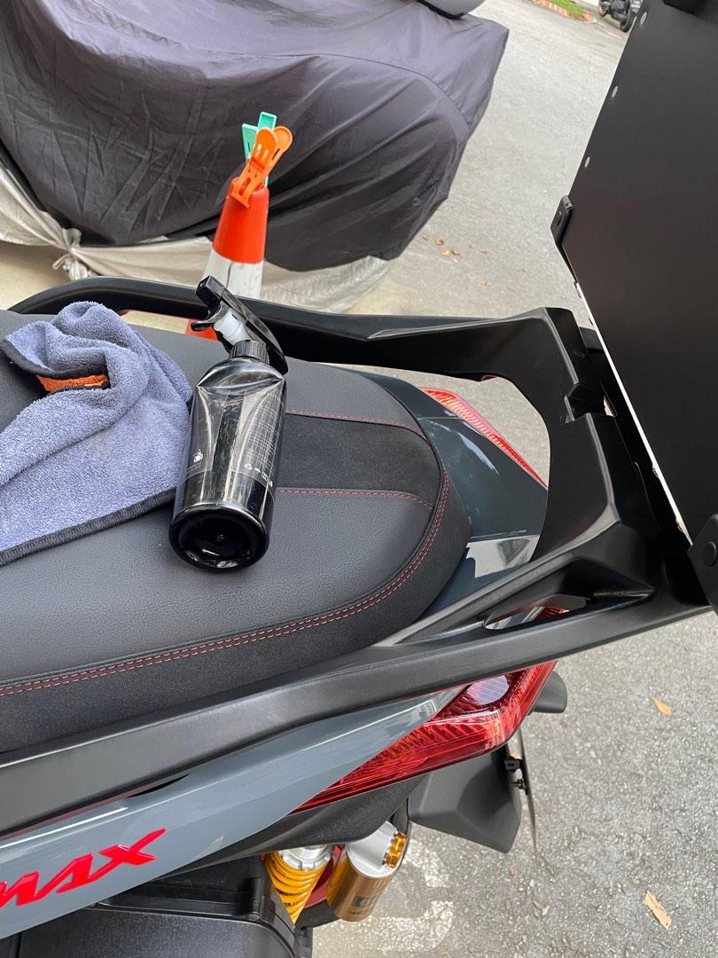 Coocase box with xmax rack, Motorcycles, Motorcycle Accessories on Carousell