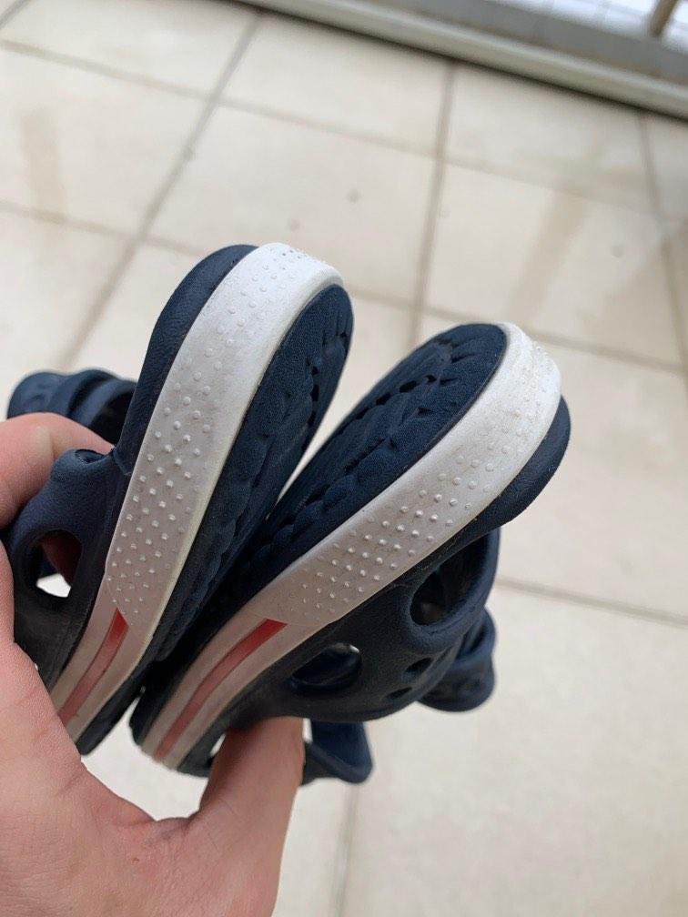 Crocs Sandals C10 Navy, Babies & Kids, Babies & Kids Fashion on Carousell