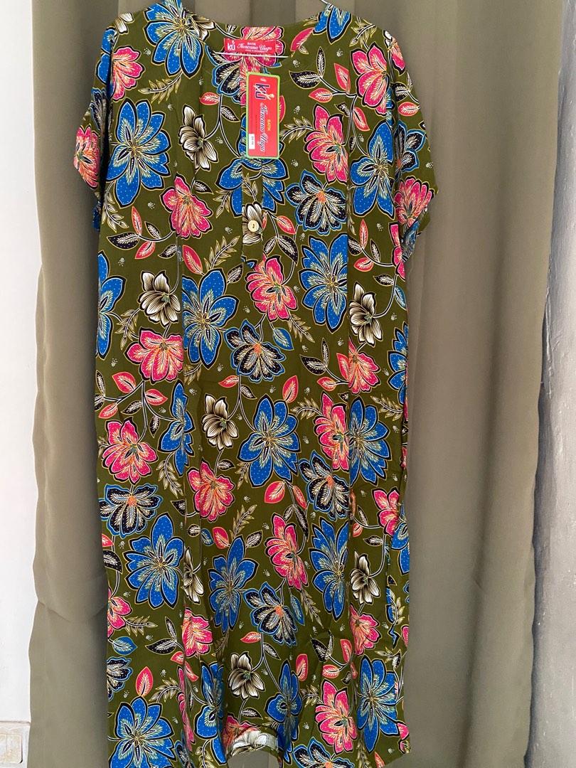 Daster Kencana Ungu, Fesyen Wanita, Pakaian Wanita, Gaun & Rok di Carousell