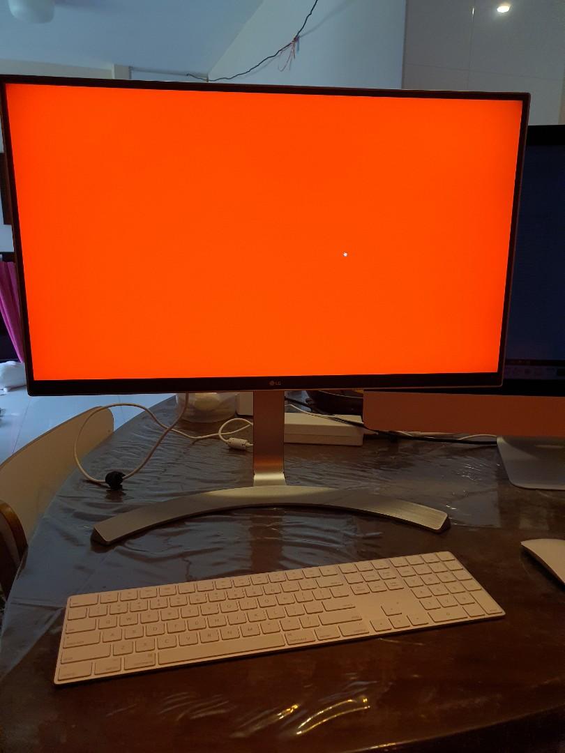 LG 27 inch 4K monitor, Computers & Tech, Parts & Accessories, Monitor ...