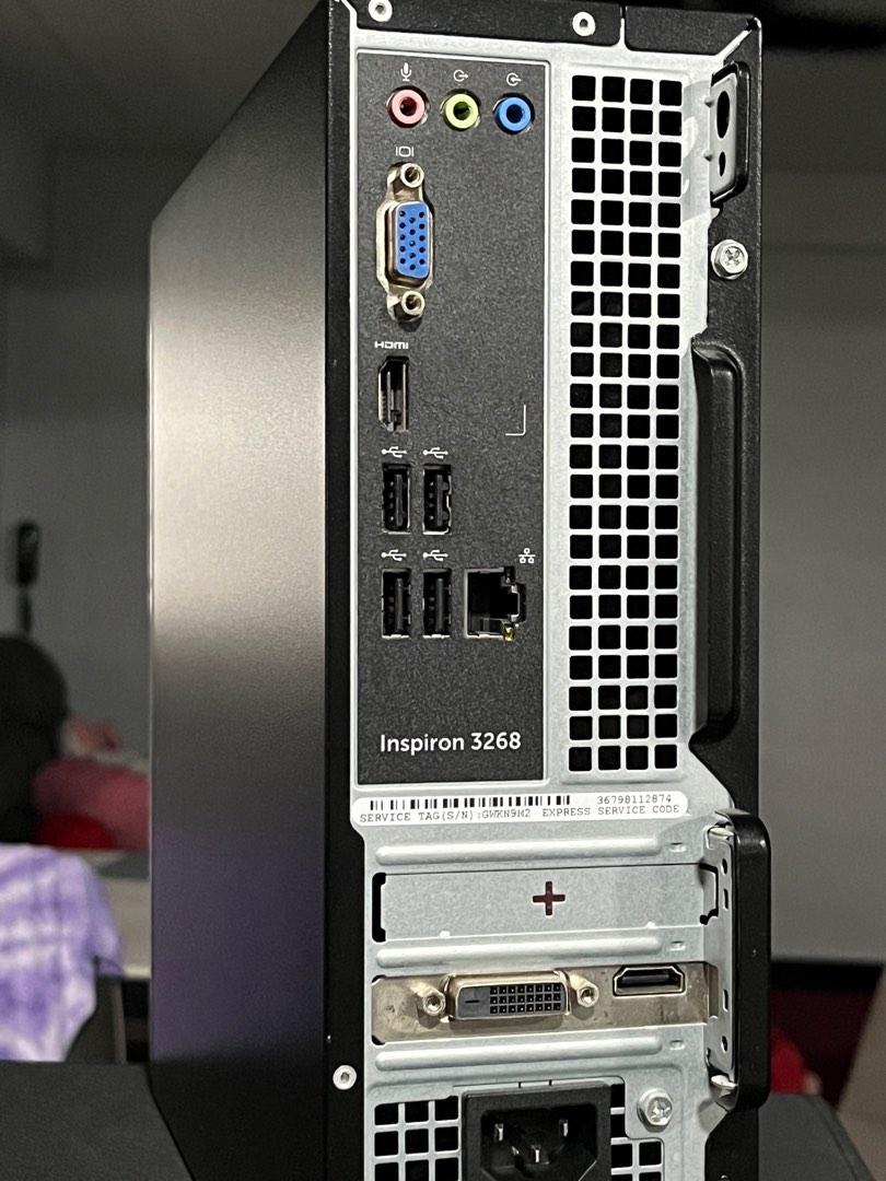 DELL Inspiron Desktop Computer PC CPU intel Processor i5-7400 Ram 8GB ...