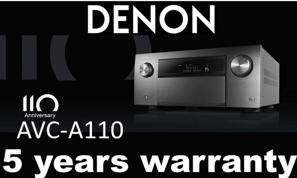Denon AVC A110 limited addition anniversary flagship 8K AVR receiver ...
