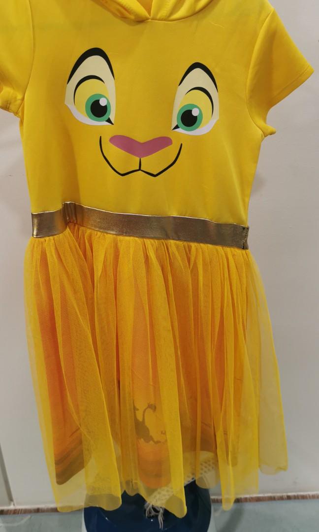 Disney lion King dress, Babies & Kids, Babies & Kids Fashion on Carousell