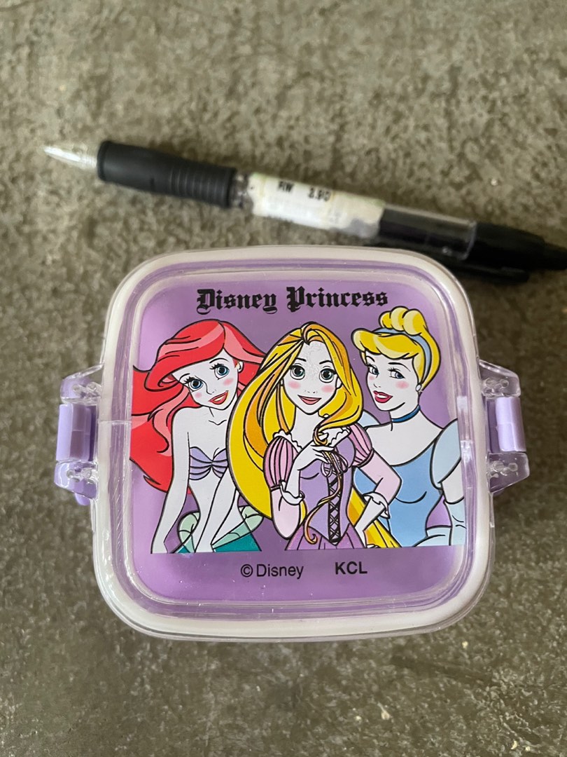 Disney princess lunch box / bento box, Furniture & Home Living ...